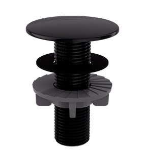 PLUG TAMPAO LAVAT 1/2x50MM RED ABS PRETO 50MM BLUKIT 091506